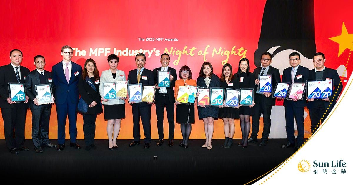 Sun Life Wins 21 awards by 2023 MPF Ratings - Sun Life HK